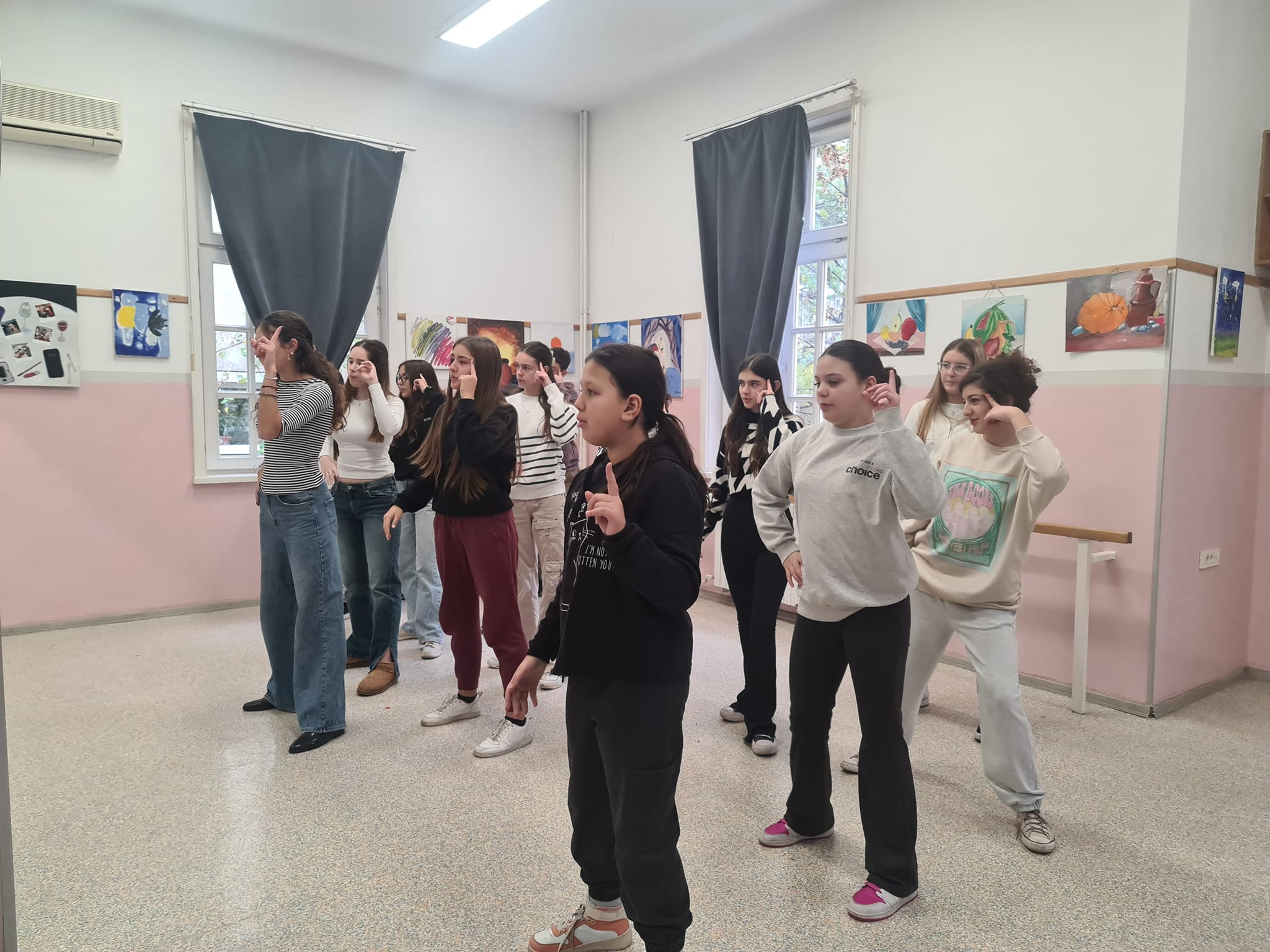 Workshops for Stage Movement at Children Culture Center